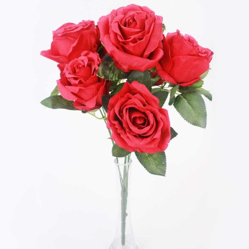 Rosa artificial 7H (45cm) - Nature Flores