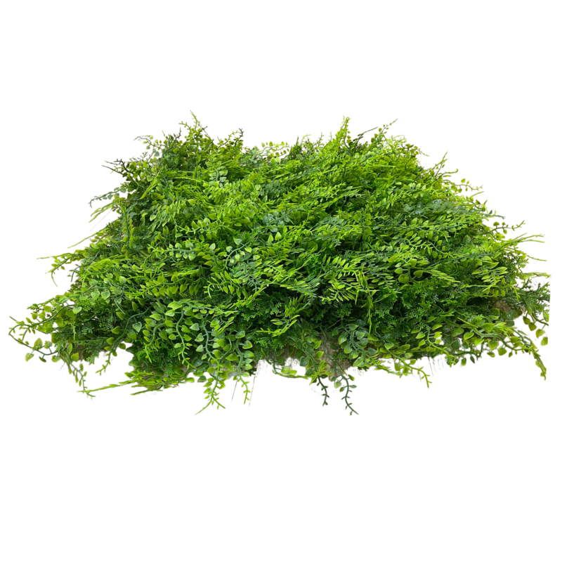 Placa Samambaia UV Jardim Vertical Artificial (50x50cm) - Nature Flores